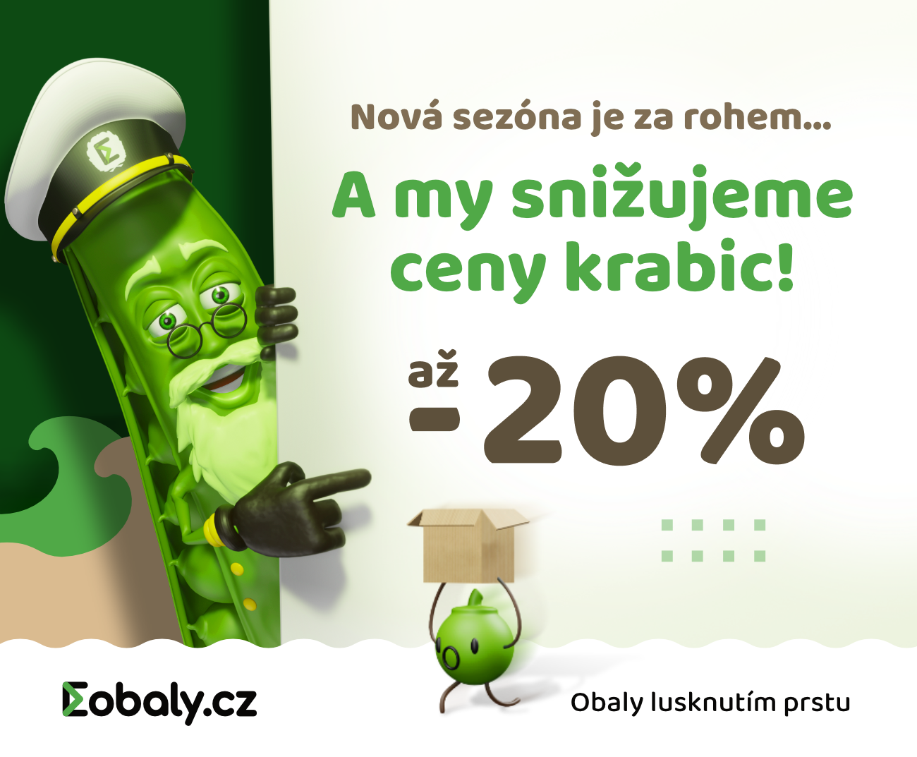 Zlevňujeme krabice | Eobaly.cz