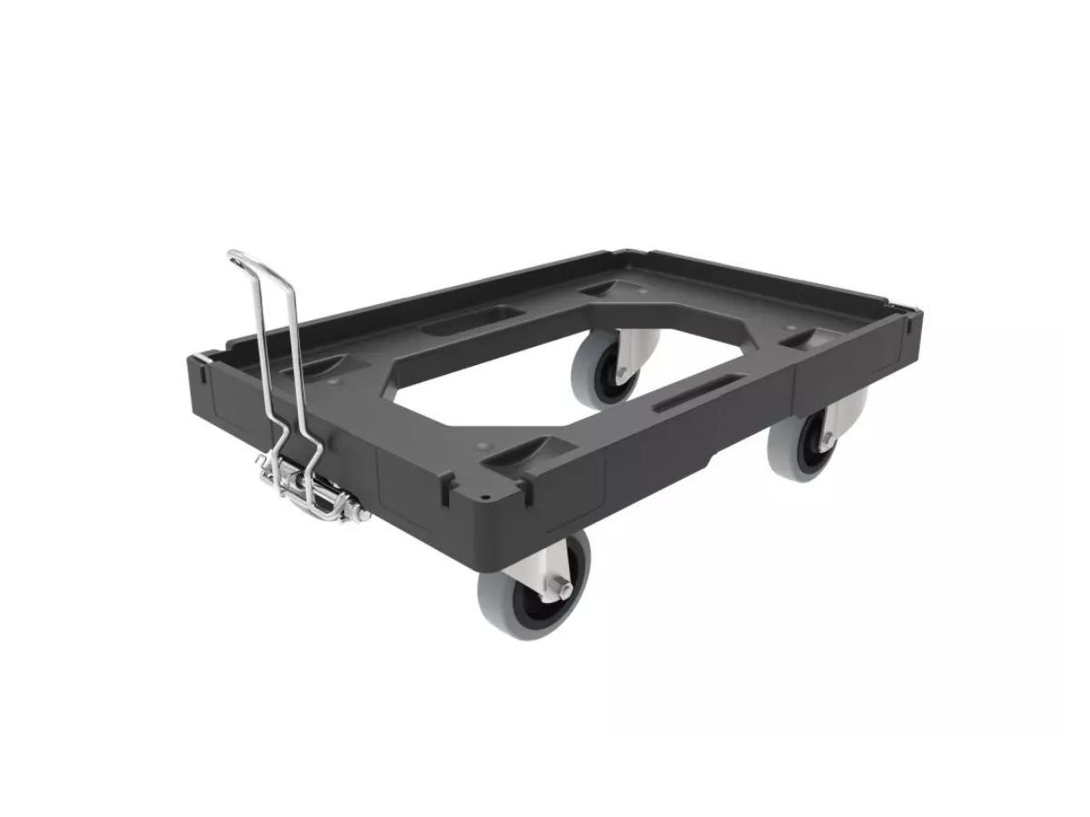 Podvozek pod přepravky s tažným zařízením 600x400 nosnost 300kg | Eobaly.cz